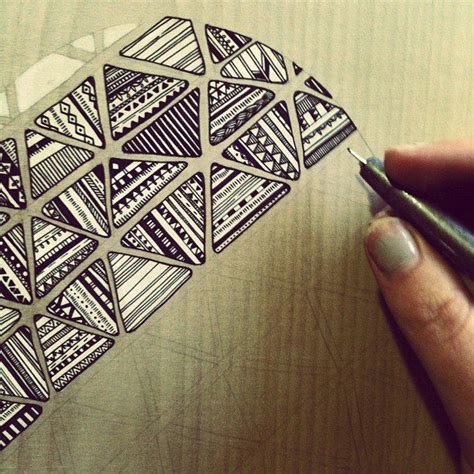 17 Best Images About Zentangle Patterns Tutorials On Pinterest Sketchbooks How To Zentangle