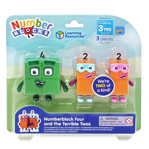 buy learning resources numberblocks four and the terrible twos