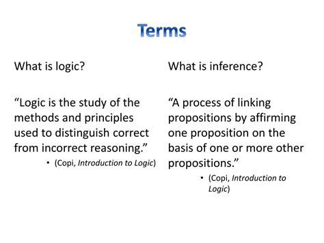 PPT Categorical Logic Part I PowerPoint Presentation Free Download ID 1653739