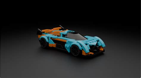 Lego Moc Mclaren Solus Gt By Thecarmoccer Rebrickable Build With Lego