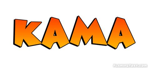 Kama Logo Free Name Design Tool From Flaming Text