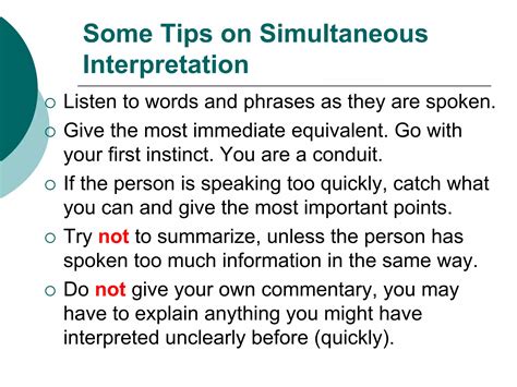 introduction to simultaneous interpreting ppt programming languages