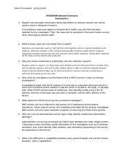 RMG IFT482 Network Forensics Homework Assignment Docx Robert M