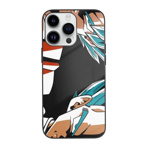 Dragonball Ssg Blue Goku And Vegeta Phone Case For Iphone 14 Plus Pro