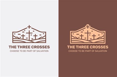 Modelo De Logotipo De Igreja De Design Plano Vetor Premium