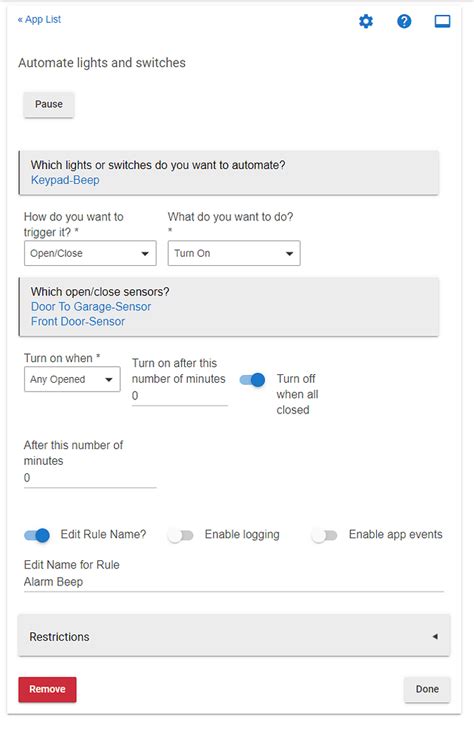simple automation rule stops working 🧰 built in apps and drivers