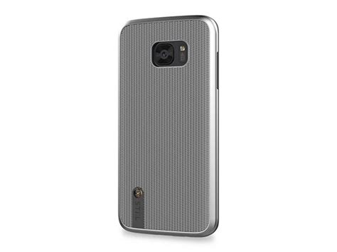 STI L Chain Veil Case Samsung Galaxy S7 Edge Silver Cell Phone