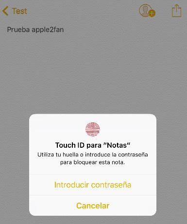 Cómo crear una nota cifrada en iPhone