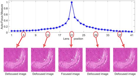Illustration Of The Focus Curve Using The Autofocus Sequence 2