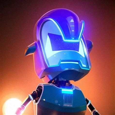 Robot Gnome With A Faintly Glowing Blue Crystal In The Torso Free Ai