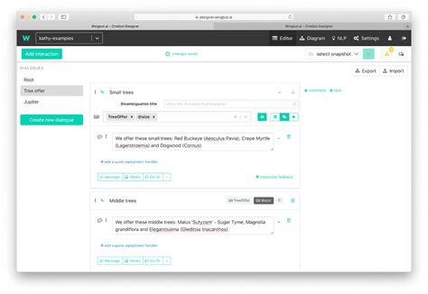Slot Filling Wingbot Chatbot Framework Documentation
