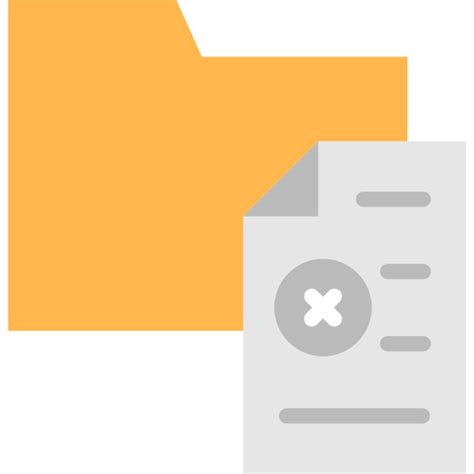 Failed Free Files And Folders Icons