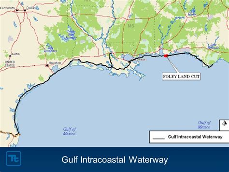 Gulf Intracoastal Waterway Chart A Visual Reference Of Charts Chart