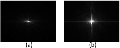 illustration of fourier spectrum a non fingerprint region b