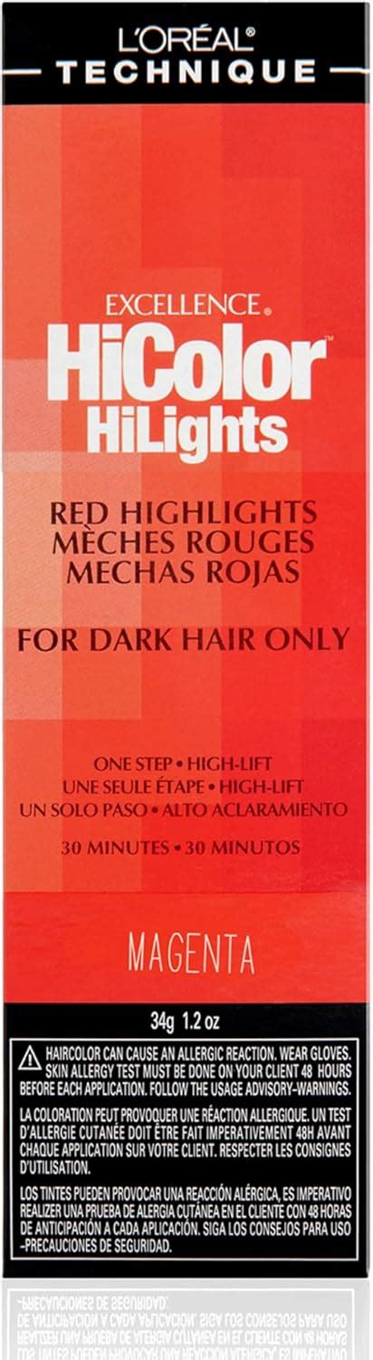 L Oréal Excel Hicolor Hilights Magenta 35 Ml Buy Online At Best Price