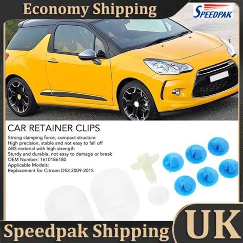 New Car Side Skirt Fastening Set Side Skirt Connector Set For Citroen