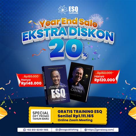Promo Buku Year end Sale