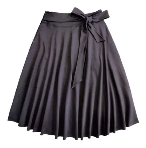 Saia Godê Com Laço Faixa Cintura Soltinha Rodada Plus Size