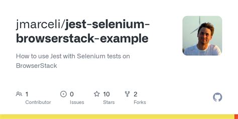 Github Jmarceli Jest Selenium Browserstack Example How To Use Jest