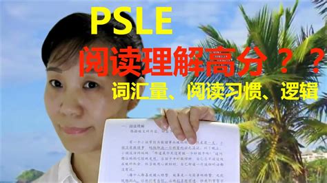 Psle普华阅读理解（二） Youtube