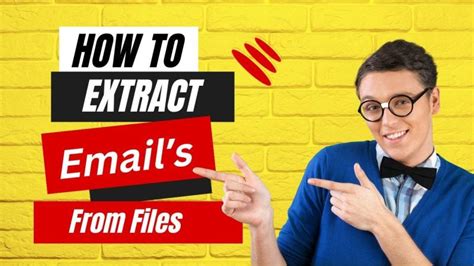 Extract Email Addresses From Files With Email Extractor File