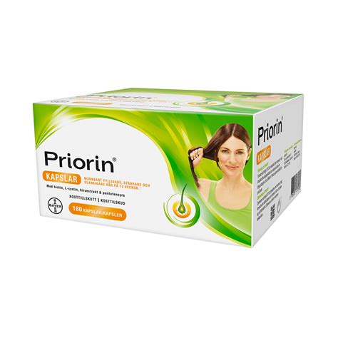 Priorin® kapslar - återfå ett starkt och välmående hår