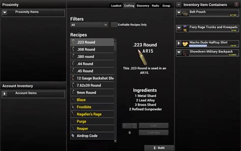 User Interface