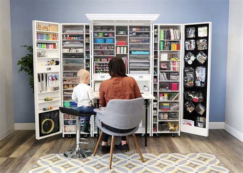 Crafty Life Mom Craft Room Tour My Original Scapbox Workbox