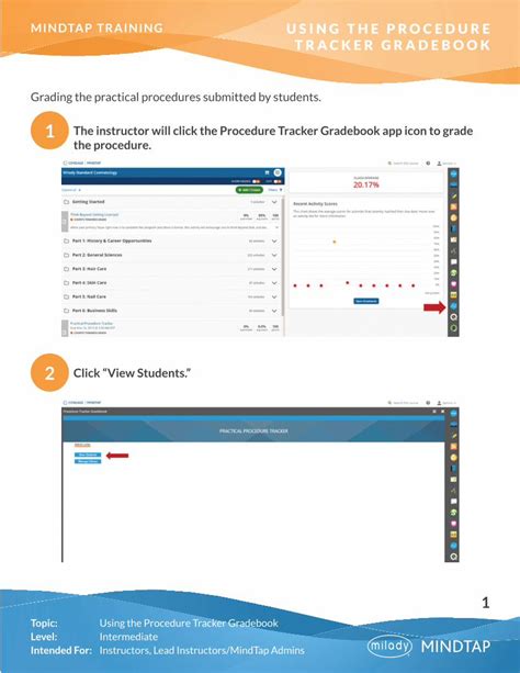 pdf mindtap training using the procedure tracker … dokumen tips