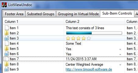 How To Select Subitems In A Listview VBForums