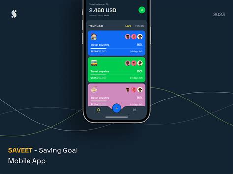 Saveet Saving Goal Money Mobile App Behance