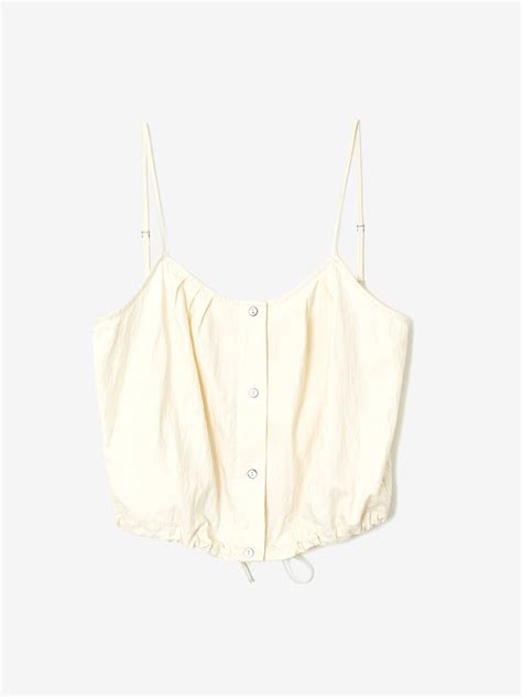 Crispy String Sleeveless Ivory Bensimon