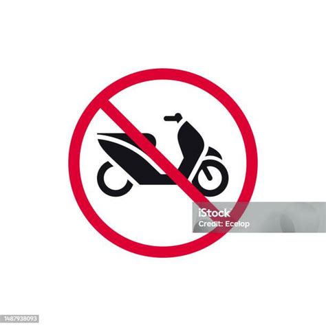 駐車スクーター禁止標識なしレトロモペット禁じられた現代の丸いステッカーベクターイラスト アイコンのベクターアート素材や画像を多数ご用意