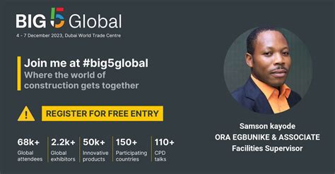 Big 5 Global Samson Kayode