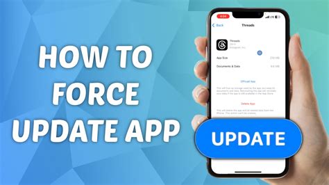 How To Force Update App On Iphone Youtube