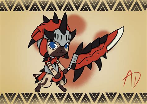 Felyne By Agiledart On Deviantart