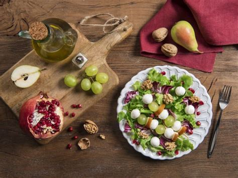 Recette Salade composée à la Mozzarella et aux Fruits d Hiver Galbani
