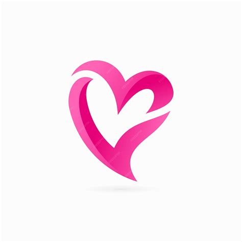 Premium Vector L Letter Love Icon Logo Design