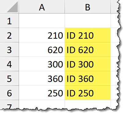 How To Add Text To Cell Values In Excel Add Text To Beginning Or End Of Cell Values Xelplus