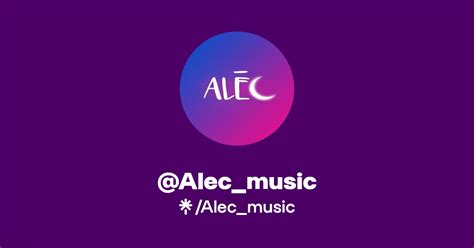 Alecmusic Instagram Facebook Linktree