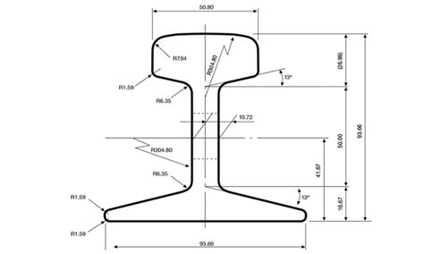22kg M Rail Steel Rail Maanshan Kingrail Technology Co Ltd