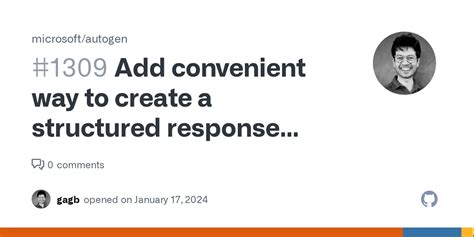 Add Convenient Way To Create A Structured Response Generator Esp Local