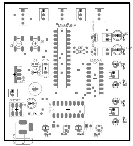 Atmega 8 Based Development Board For Robotics Embedded IngenuityDias