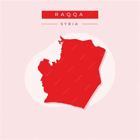 Premium Vector Vector Illustration Vector Of Raqqa Map Syria