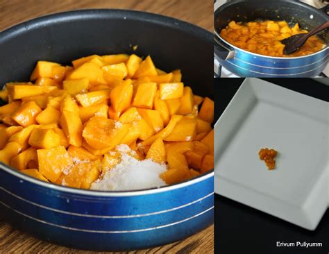 Erivum Puliyum Mango Jam Homemade