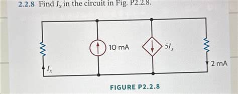 Find Ix In The Circuit In Fig P RIGUKE Chegg Com