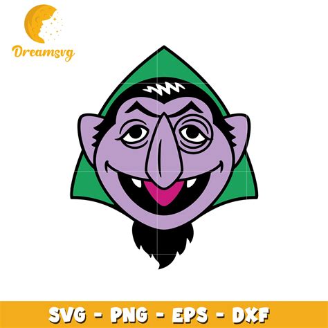 Count Von Count Svg Cut File Dreamsvg Store