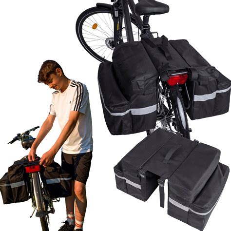 Dwukomorowa Sakwa Rowerowa Torba Na Rower Baga Nik Oficjalne Archiwum Allegro