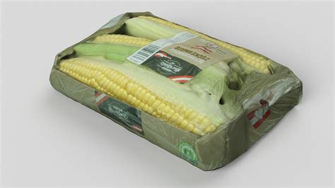 3d Packaging 48 Corn On The Cob Model Turbosquid 1926381