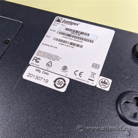 Juniper Ssg 5 Sb Gateway Router Allsold Ca Buy And Sell Used Office